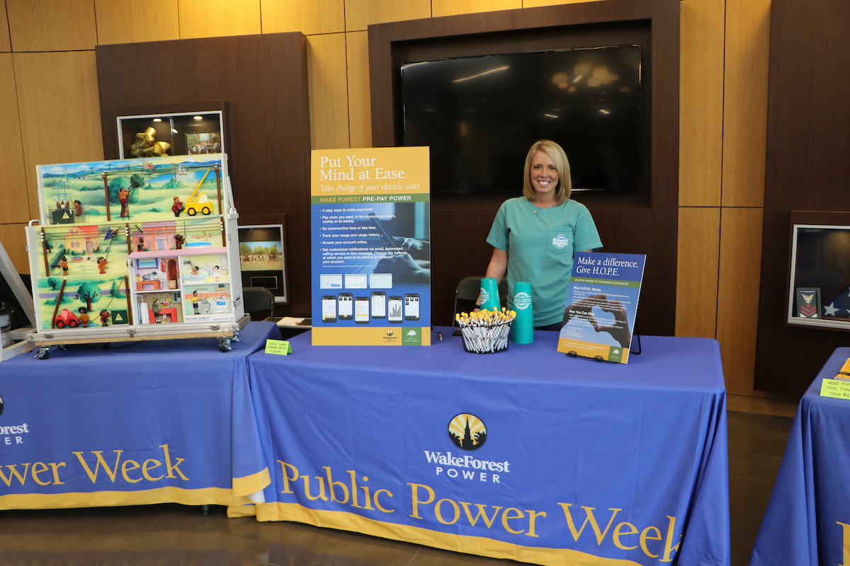 Public Power Week | Town of Wake Forest, NC